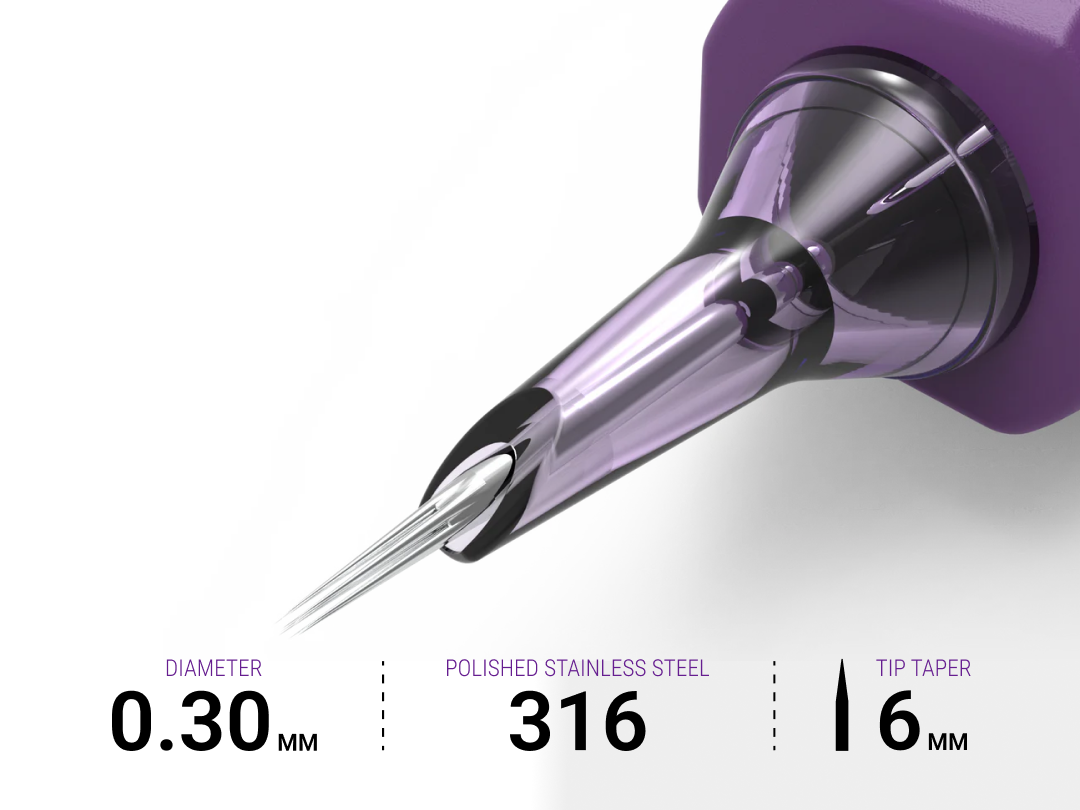 11 Round Shader - 11RS Tattoo Needle – Grip Needles