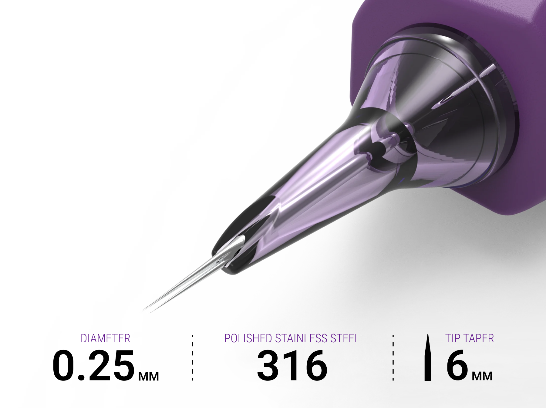 3 Round Liner - 3RL Tattoo Needle – Grip Needles